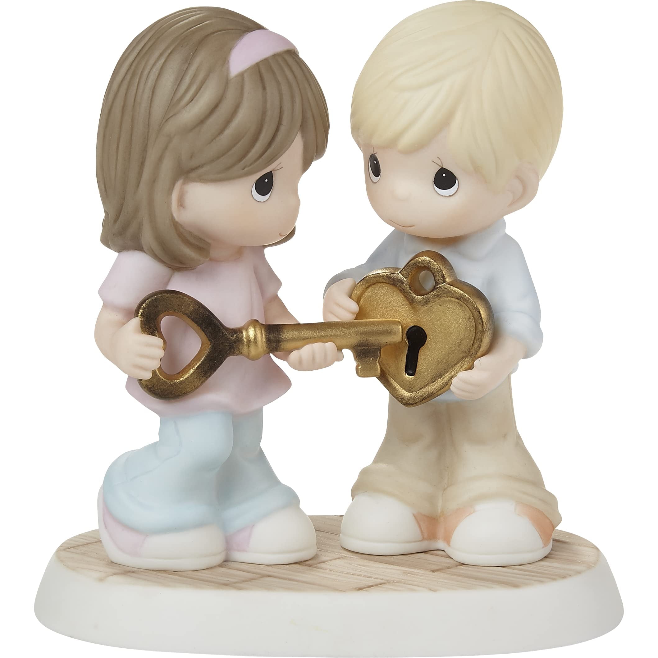Precious Moments You Have The Key To My Heart Bisque Figurine, Count 1 ...
