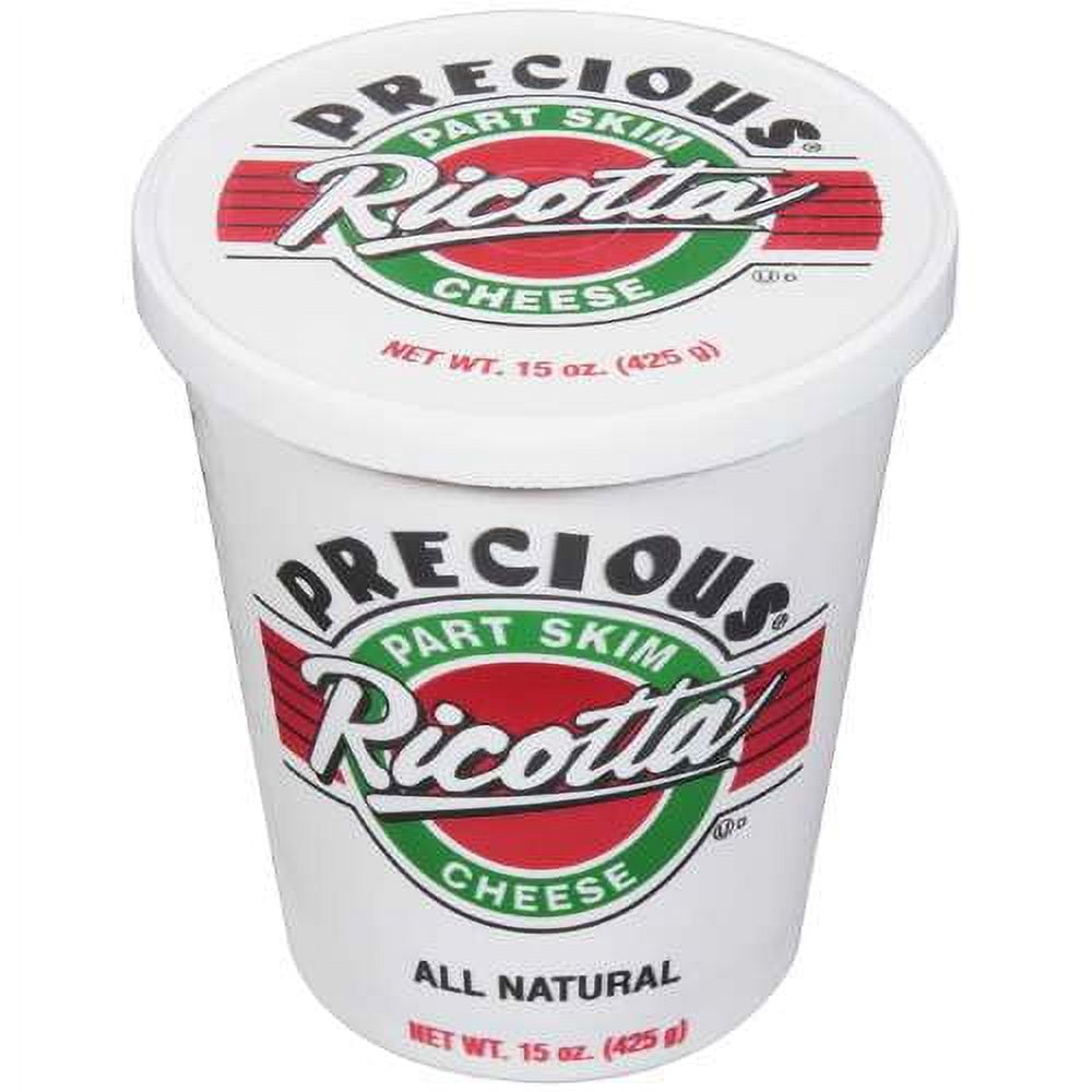 Precious Part Skim Ricotta Cheese, 15 Oz. - Walmart.com
