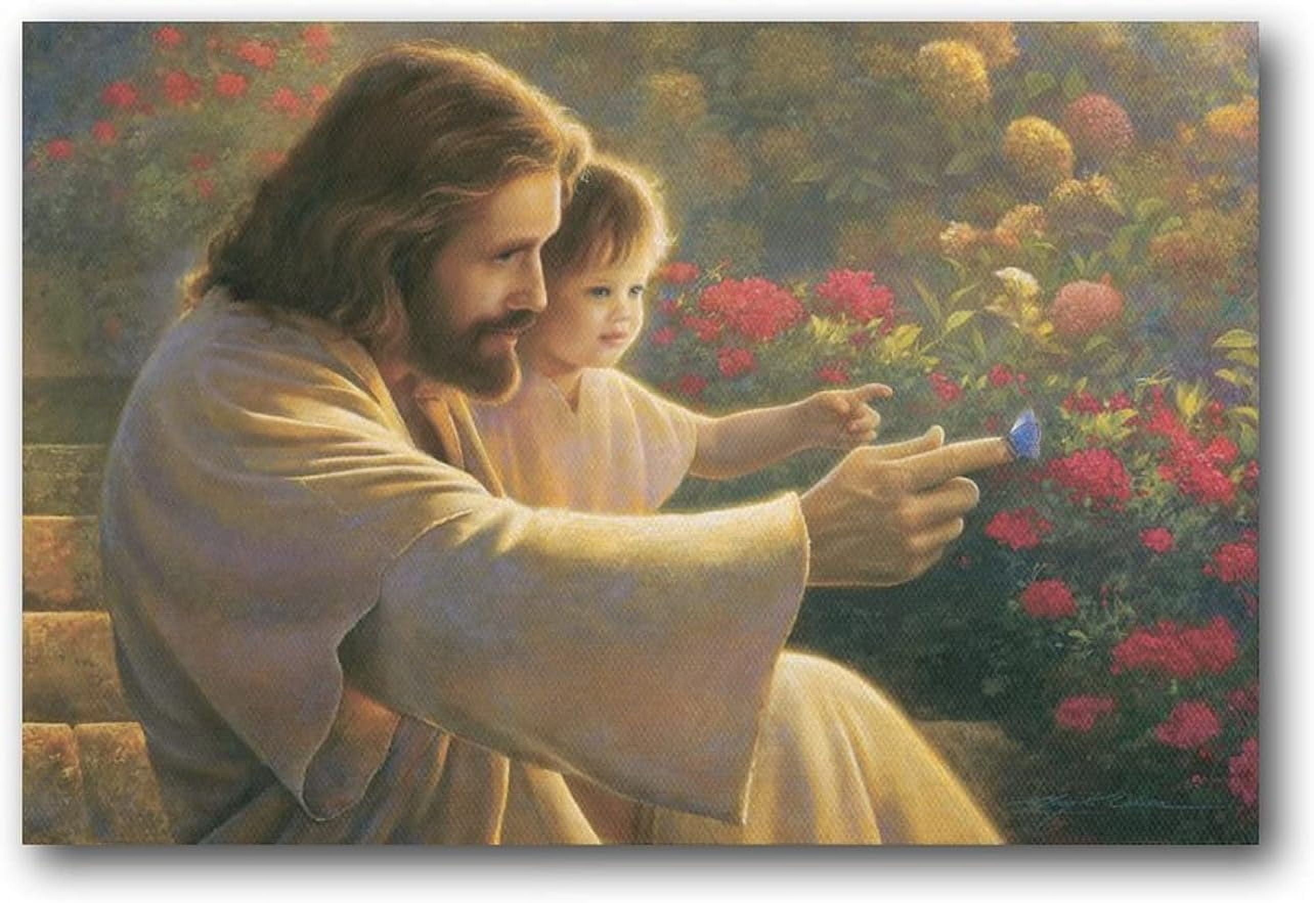Precious In His Sight by Greg Olsen Painting Artist Canvas Painting Poster Wall Art Prints ...