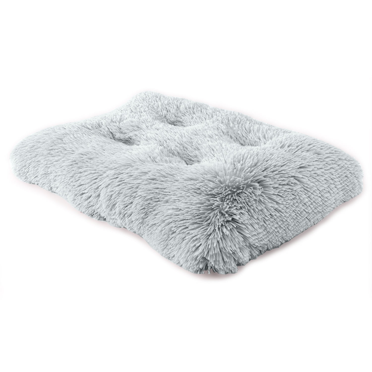 Precious Tails Eyelash Faux Fur Tufted Dog Cat Bed Mat - Small ...