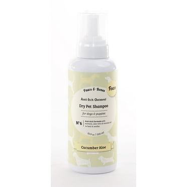 Honest Paws Dog Dry Shampoo, Waterless Shampoo, 8 oz Coconut & Mango ...