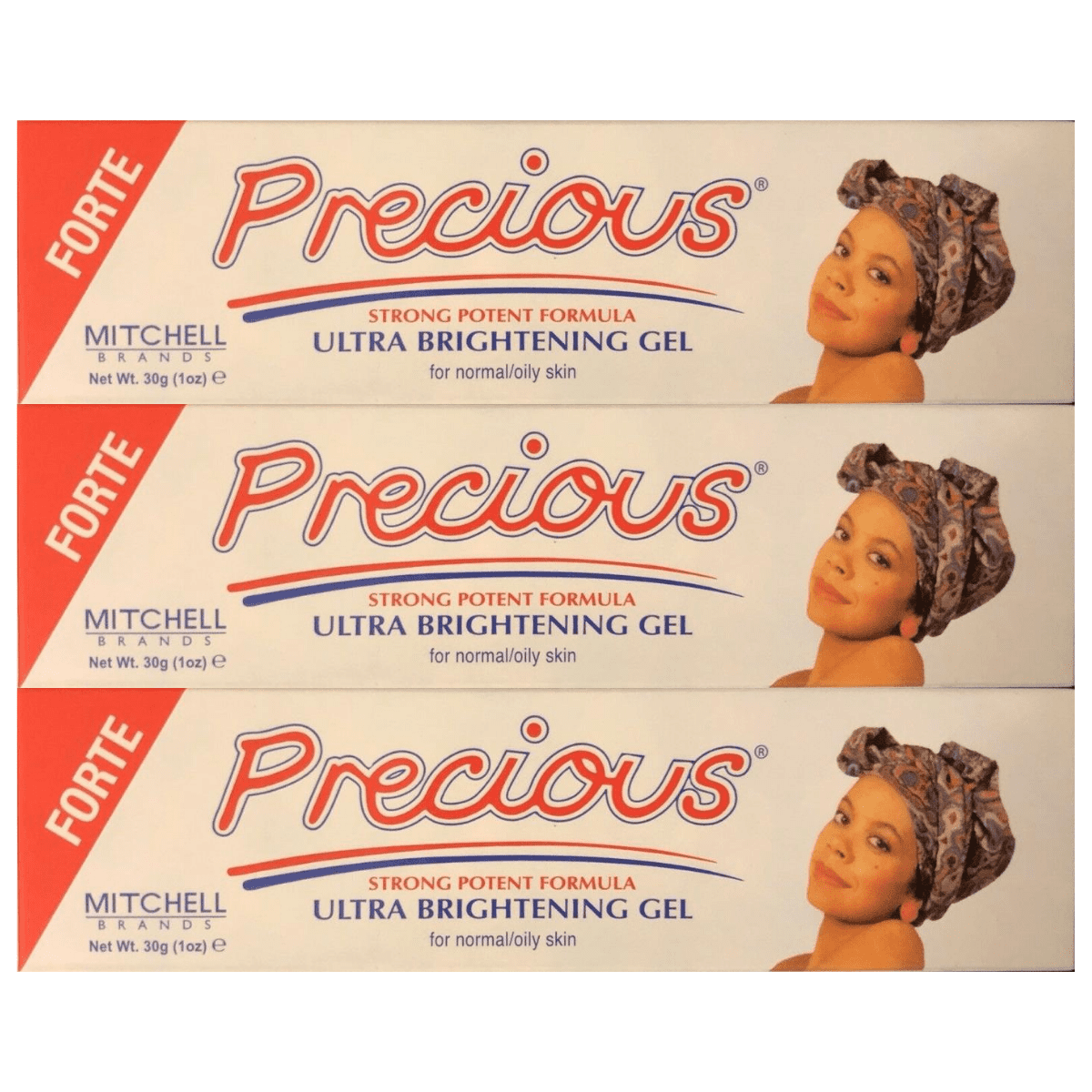 Precious Ultra Brightening and Lightening Gel, 30g 1oz (3 Pack ...