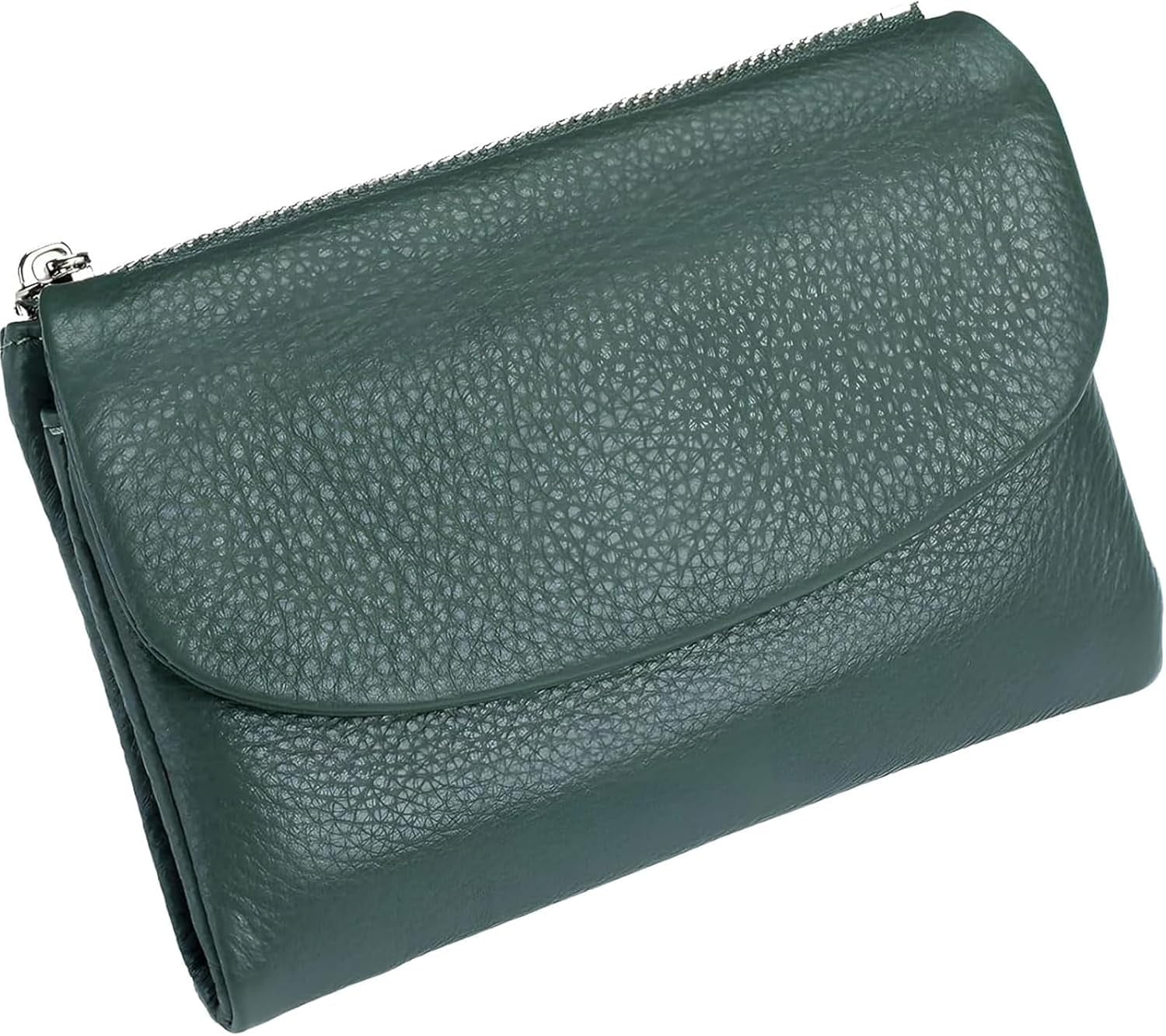 Precious Wallets for Women, Unisex Pebble Leather Wallet, Soft Leather ...