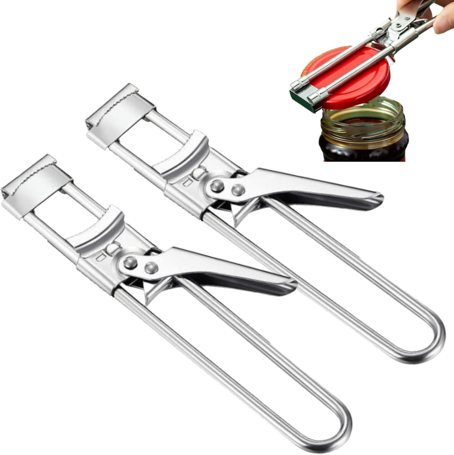 Preciouts Jar Opener, Adjustable Stainless Steel Jar Opener, Jars ...