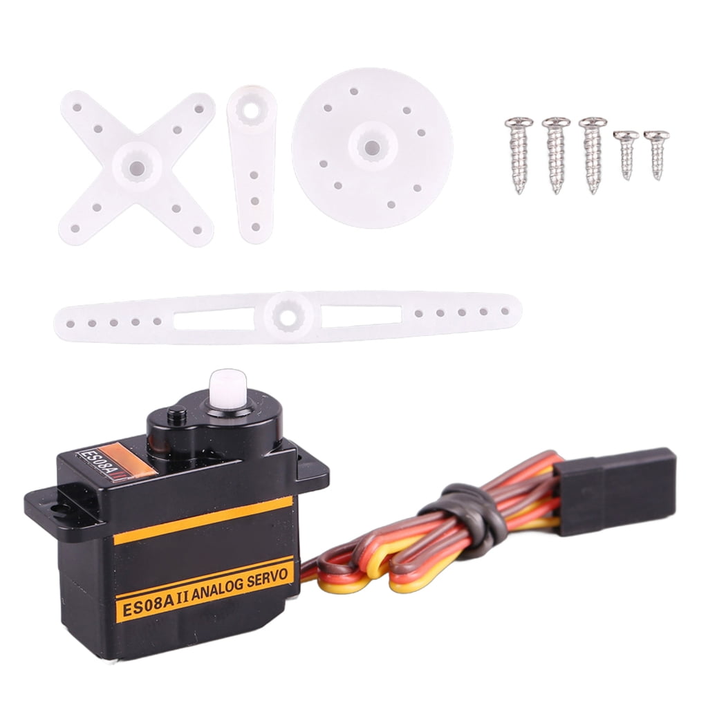 Precise Control Gear Servos Gear ES08A II Simulation for Fixed Wing ...