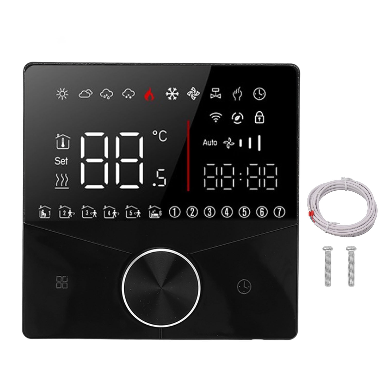 Precise Digital Thermostat, Constant Temp For Sauna/Floor Heating, Easy ...