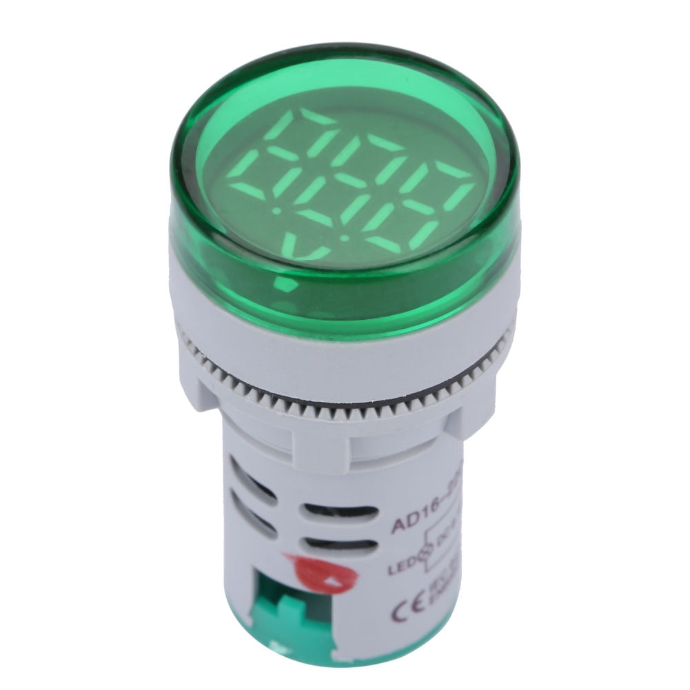 Precise Digital Voltmeter, 6,100V LED Display, Stable Performance, Easy ...