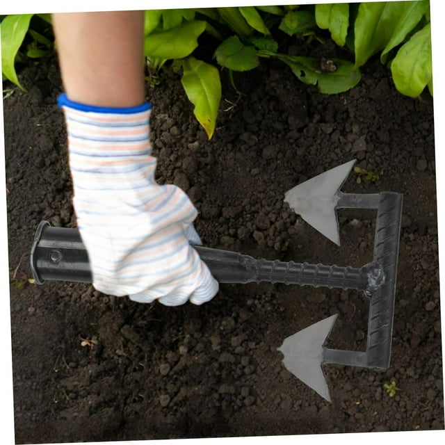 Precise and Efficient Heavy Duty Triangle Hoe for Gardening and Digging ...