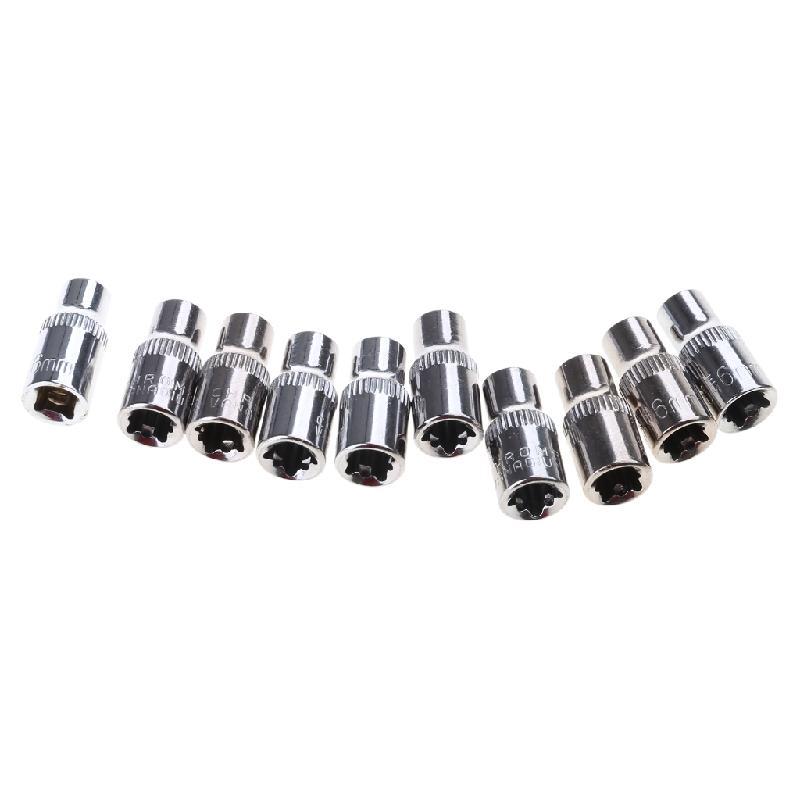 Precise Engineered Professional Short Socket Set Wrench Accessory 6 ...