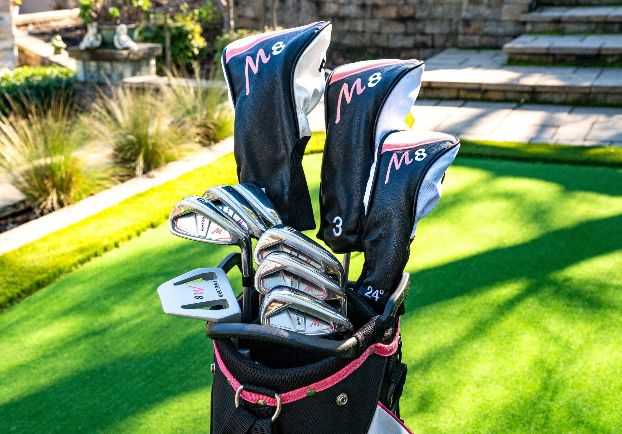Precise M8 Ladies 15 Piece Right Hand Complete Golf Clubs Package Set ...