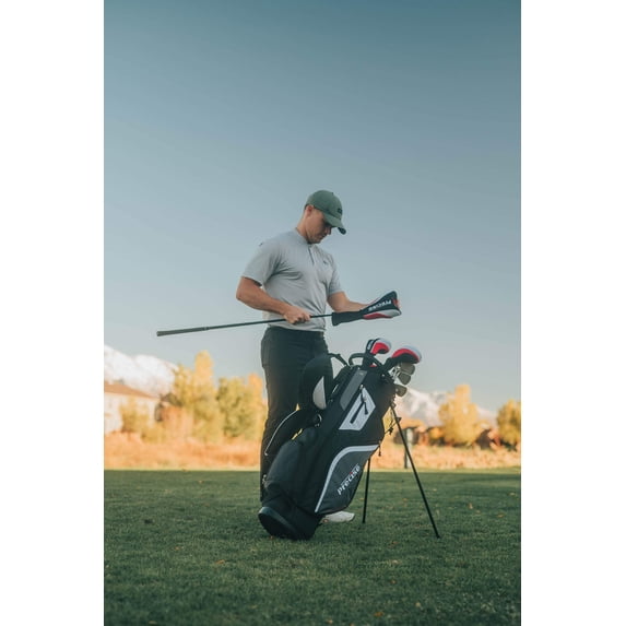 Unknown Precise M5 Complete Mens Golf Set Black White 15pc Right-Handed ...