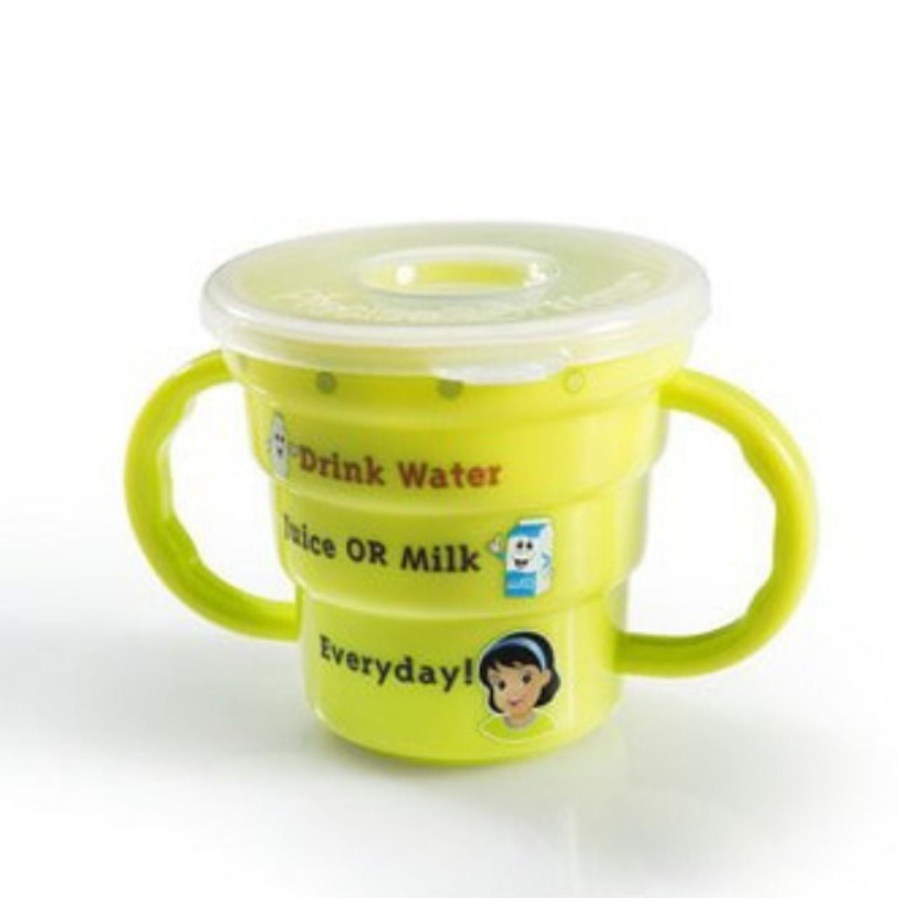 Precise Portions Cup & Lid Set (6 oz) Dual-handle Cups, Easy-To-Measure ...