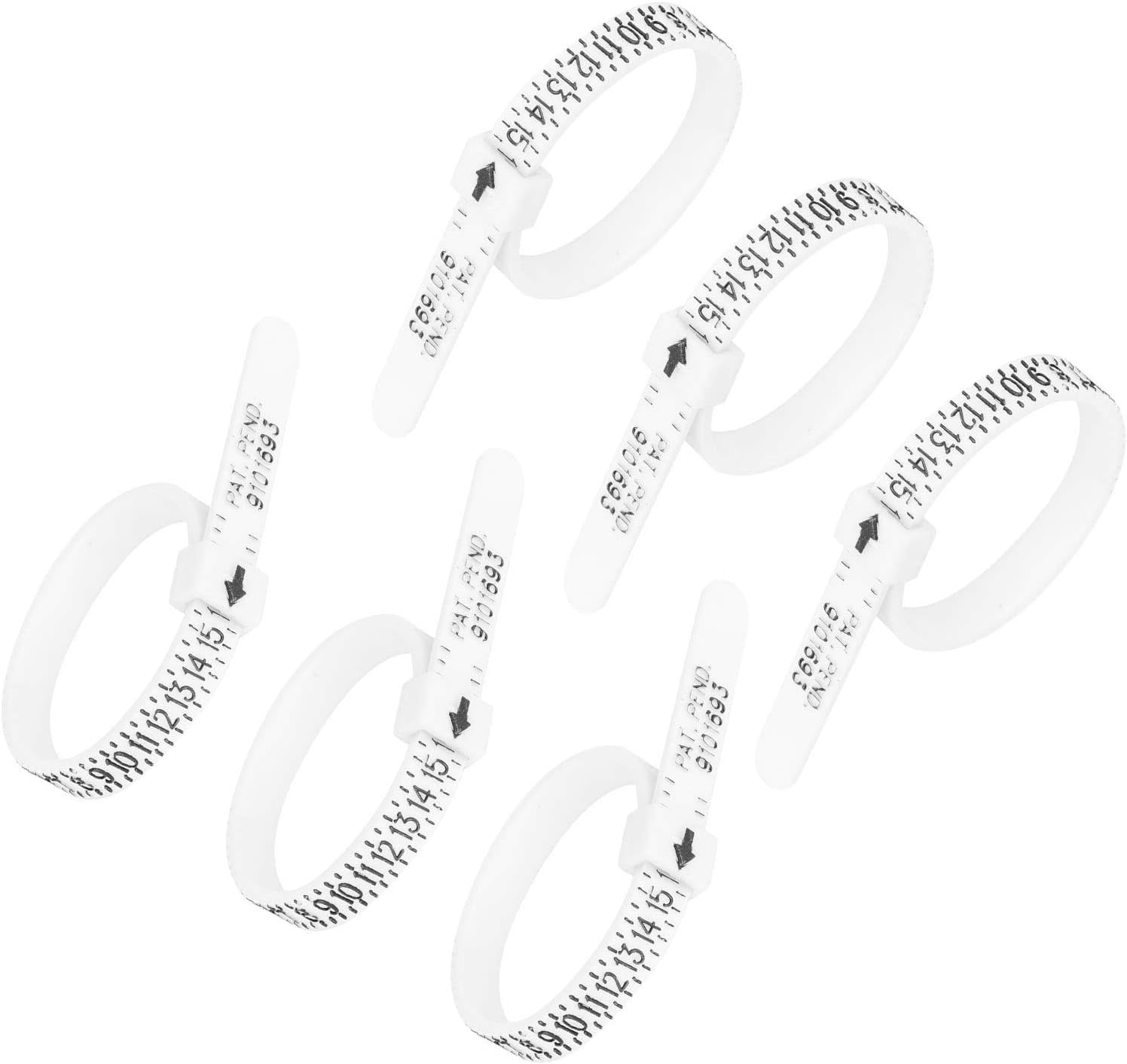 Precise Ring Sizing Gauge Standard Scale Sizer US HK Ring Sizer for ...