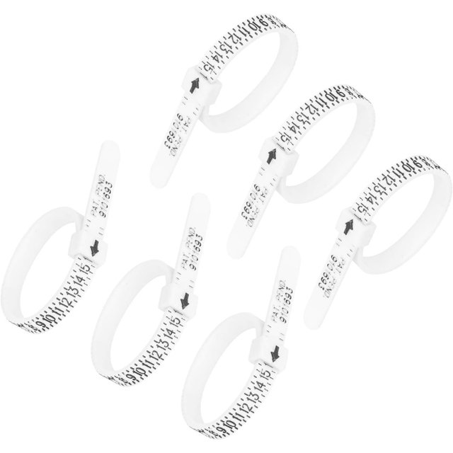 Precise Ring Sizing Gauge Standard Scale Sizer US HK Ring Sizer for ...