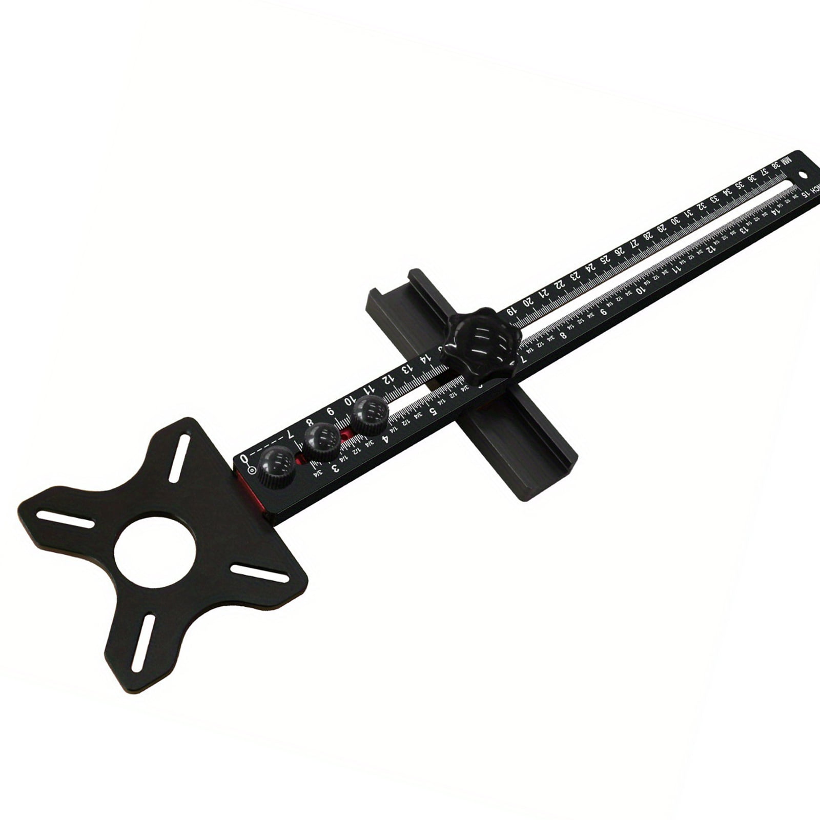 Precise Router Bracket Guide Jigs Aluminum Multipurpose Slot Template ...