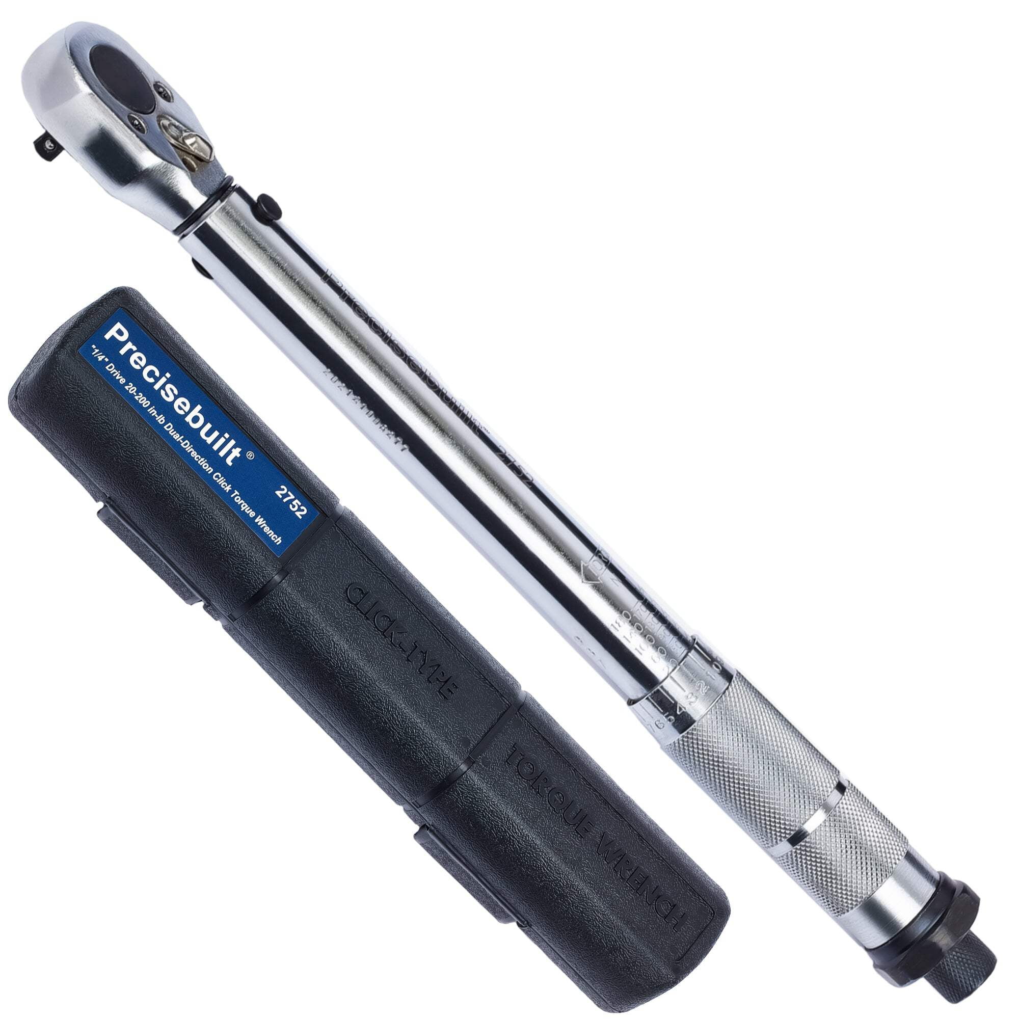 Precisebuilt 1/4" Drive 20-200 in-lb (35-219 kg-cm) Dual-Direction ...