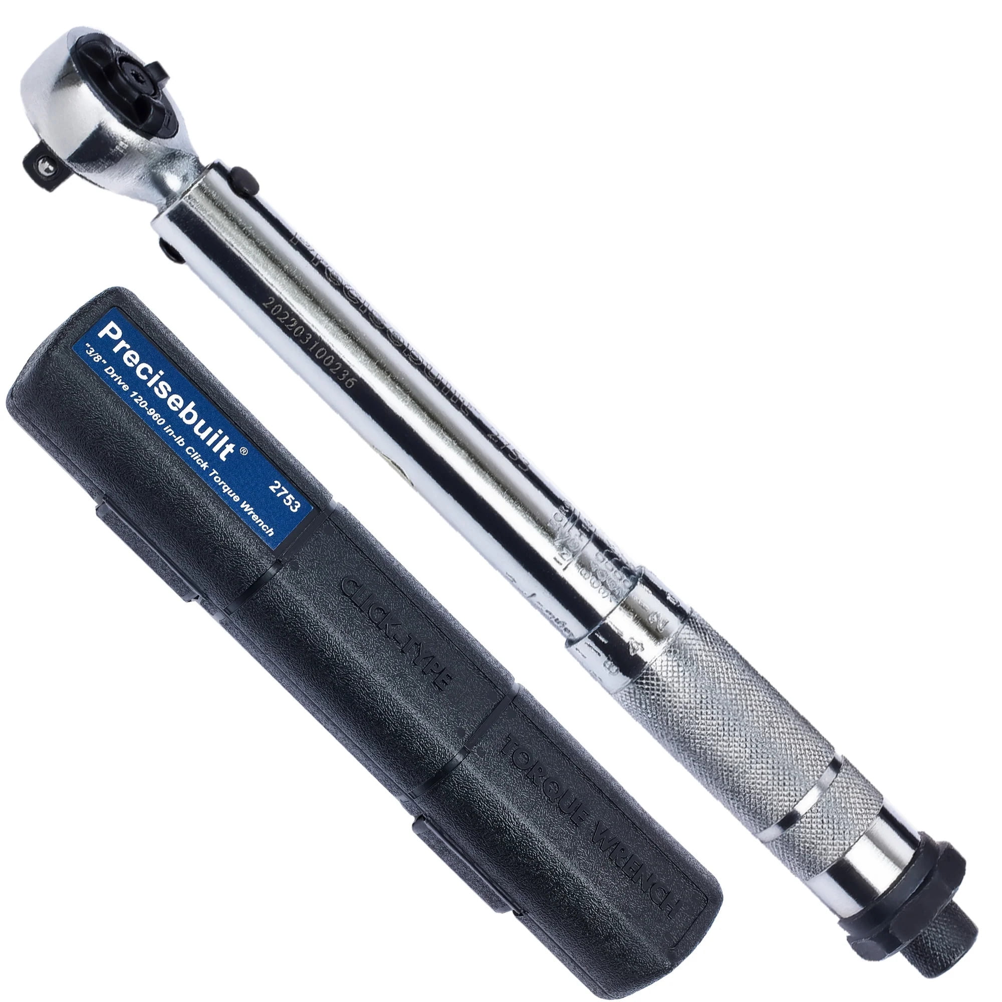 Automotive Precisebuilt 3/8 Drive Inch-Lb Click Torque Wrench Ideal for Mechanics - Walmart.com
