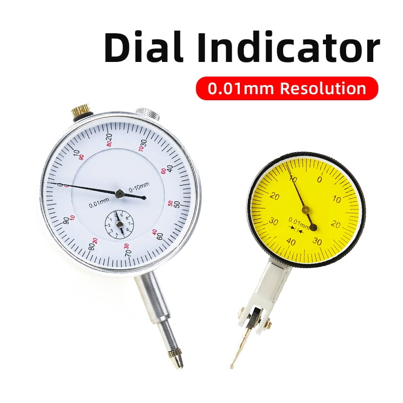 Precision 0.01mm Dial Indicator Gauge 0-10mm Meter Precise 0.01mm ...