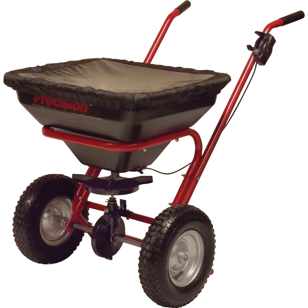 Dell Precision Salt Spreader, 100 Lb Capacity, Polypropylene Hopper ...