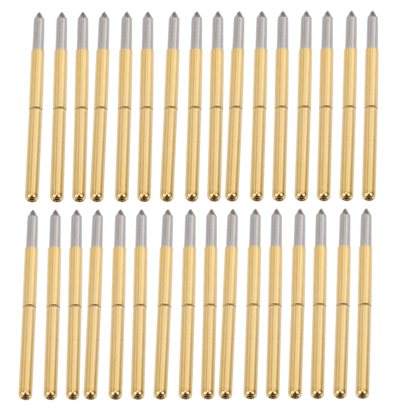 Precision 2.0mm Spring Test Pins , Brass Pogo Pin For PCB Solder Joint ...