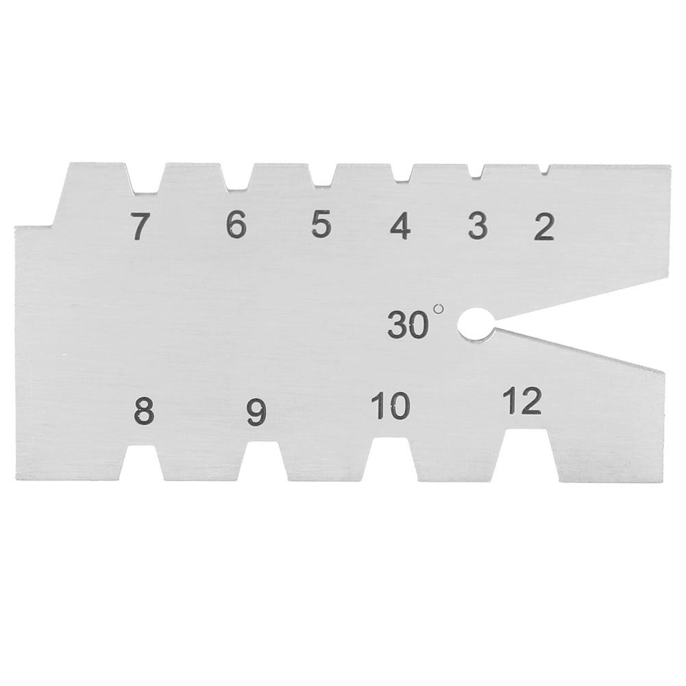 Precision 30 Degree Inspector Tool for Screw Threads Stainless Steel T ...