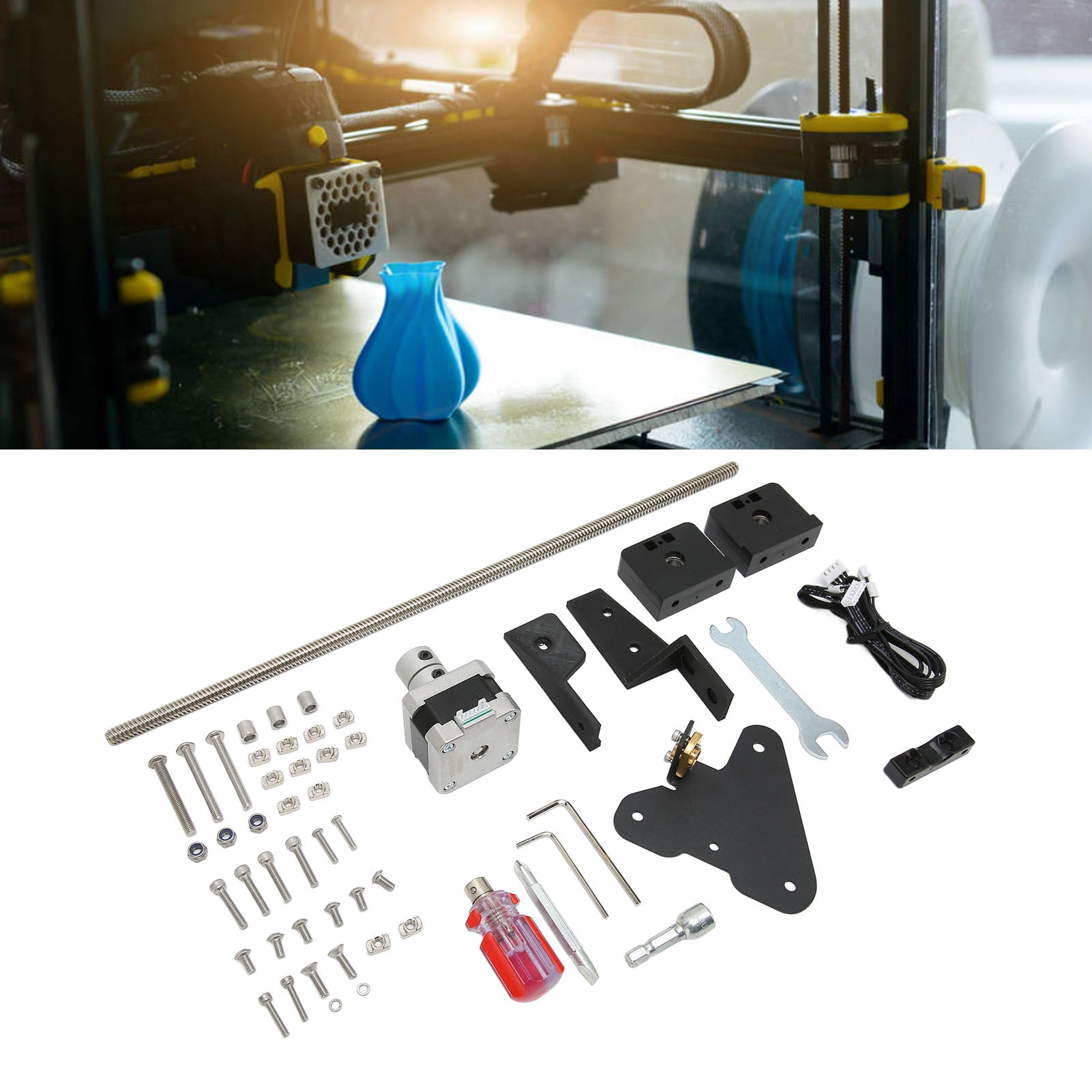 Precision 3D Printer Z Axis Upgrade, Improved Performance With Screw ...