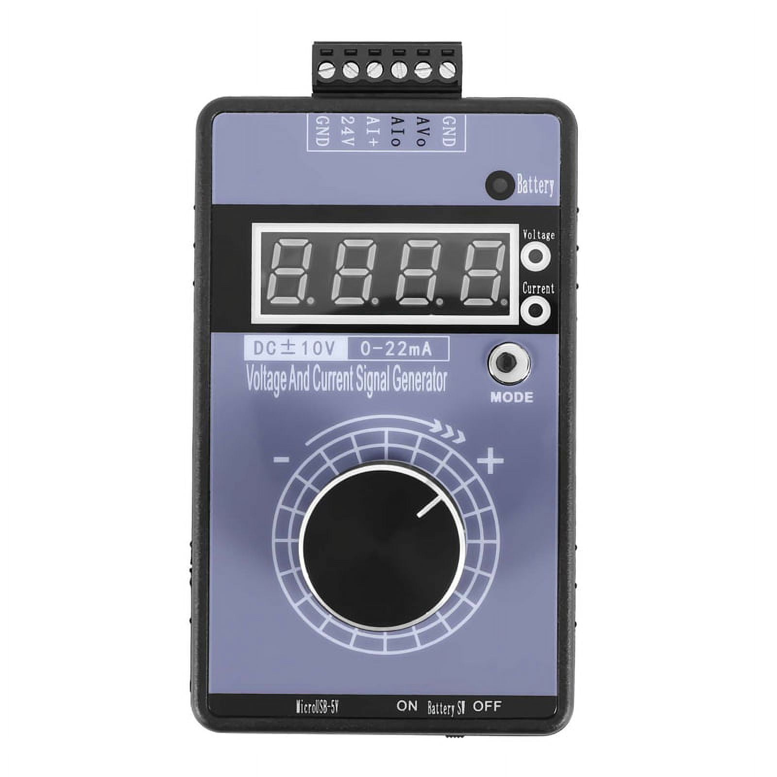 4-20MA Current Voltage Signal Generator, Analog Simulator for PLC and Panel Debugging, Frequency ...