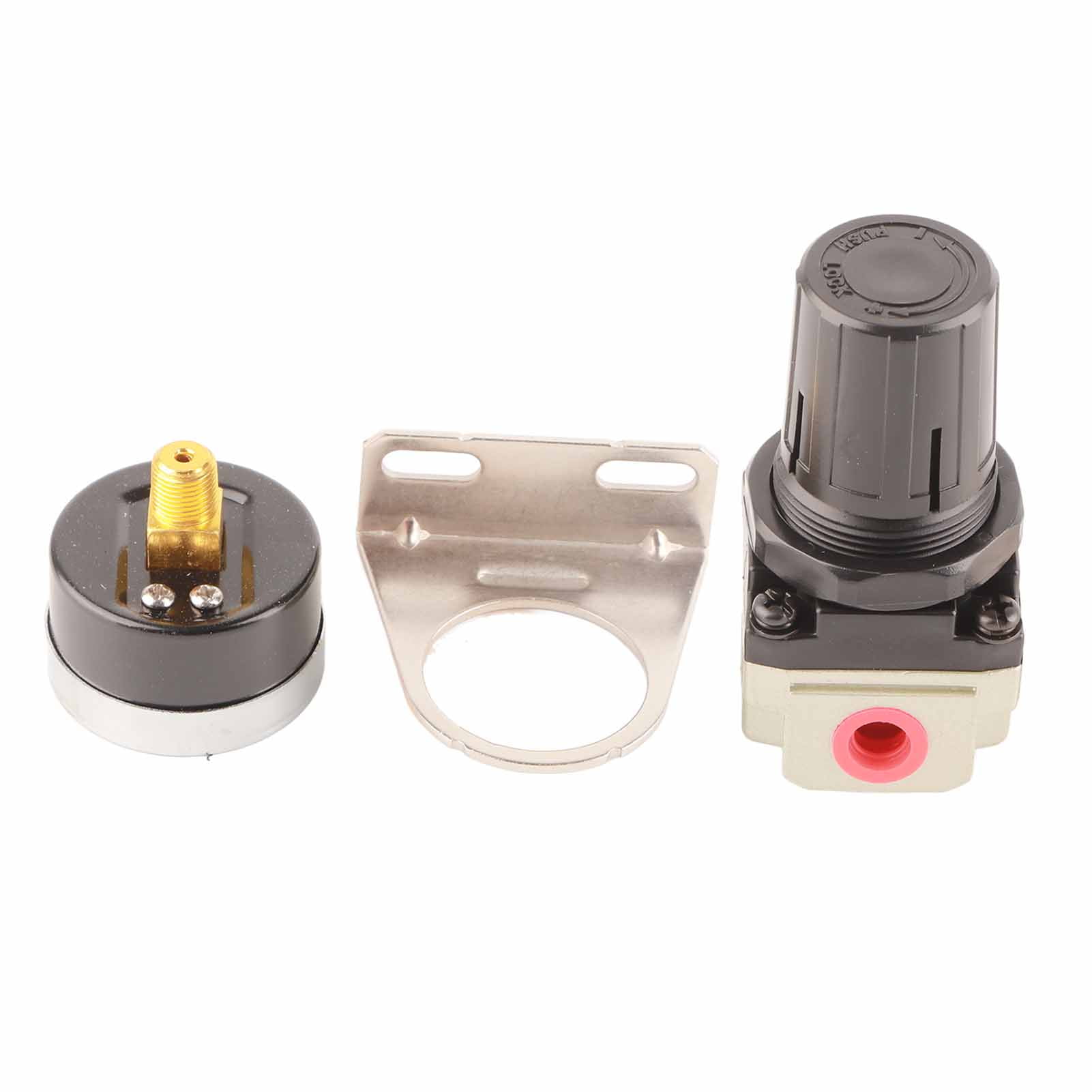 Precision Adjustable Air Pressure Regulator 0.05-0.8MPa With Gauge, 1 ...