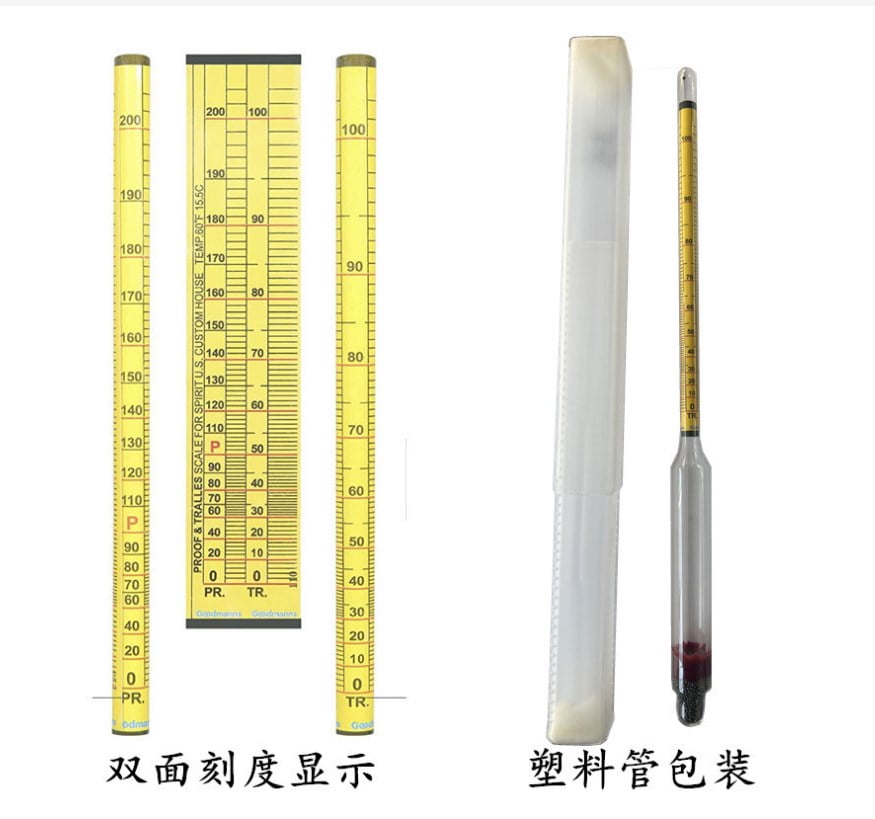 Alcohol Meter Measuring Alcohol Content With A Hydrometer : 4 Steps ...