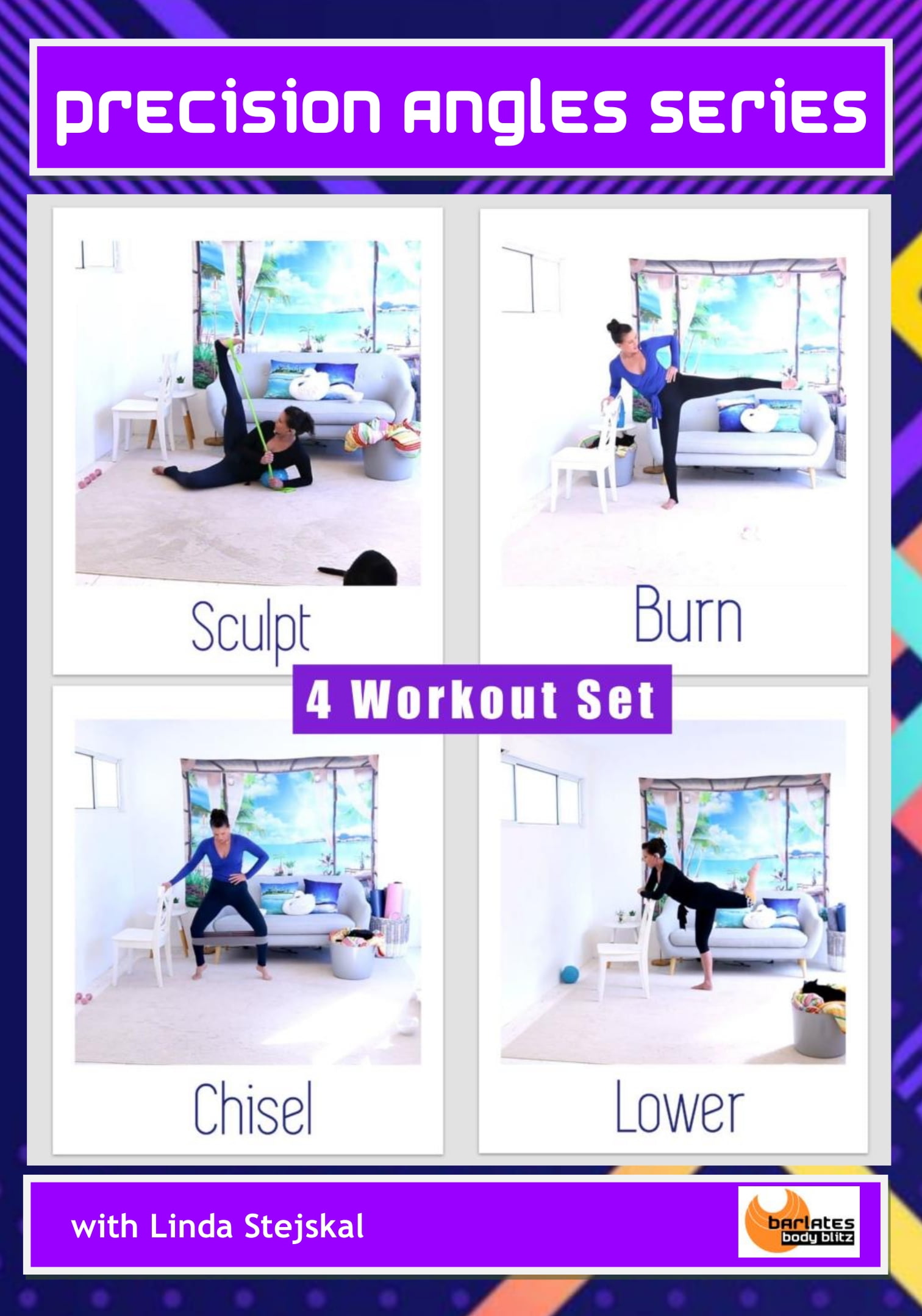 Precision Angles Series 4 Workouts DVD - Barlates Body Blitz (Linda ...