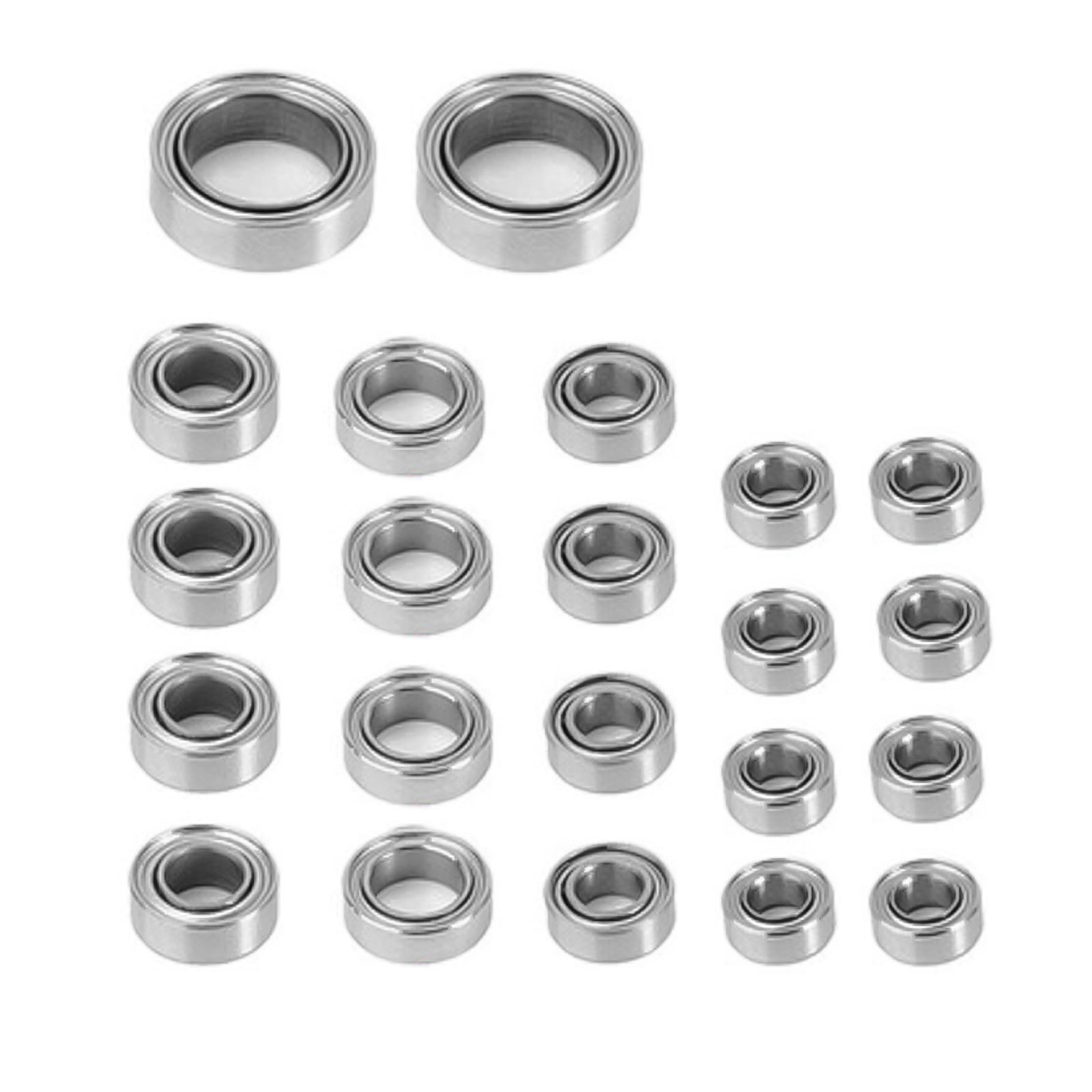 Precision Bearing Upgrade Set for TRX-4M 22 Stainless Steel Bearings, Smoother Rig Roll, Easy ...