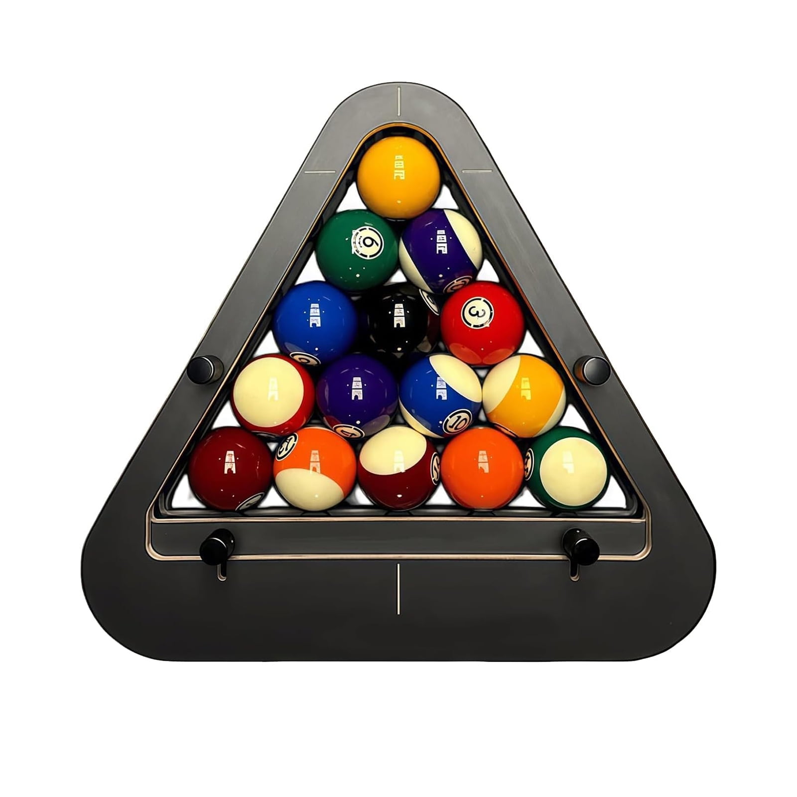 Precision Billiard Rack 8 Ball 9 Ball PRO Triangle Diamond Design for ...