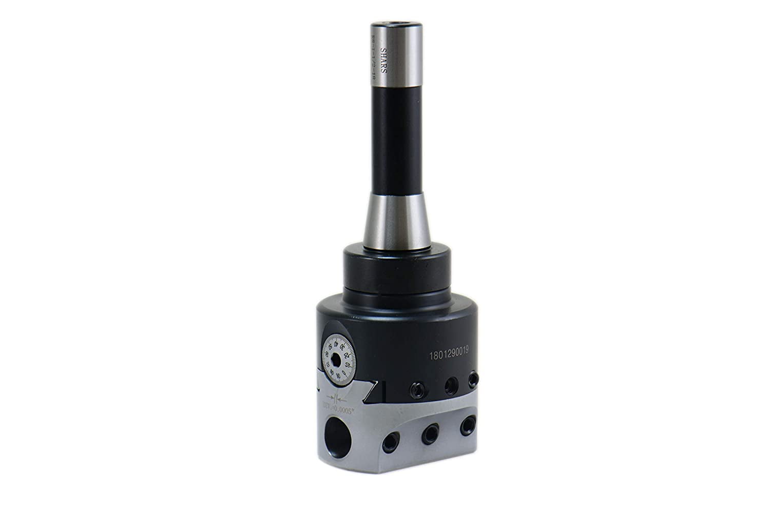 Precision Boring Head 1-1/2-18 Thread + R8 Shank New 202-8029A S ...