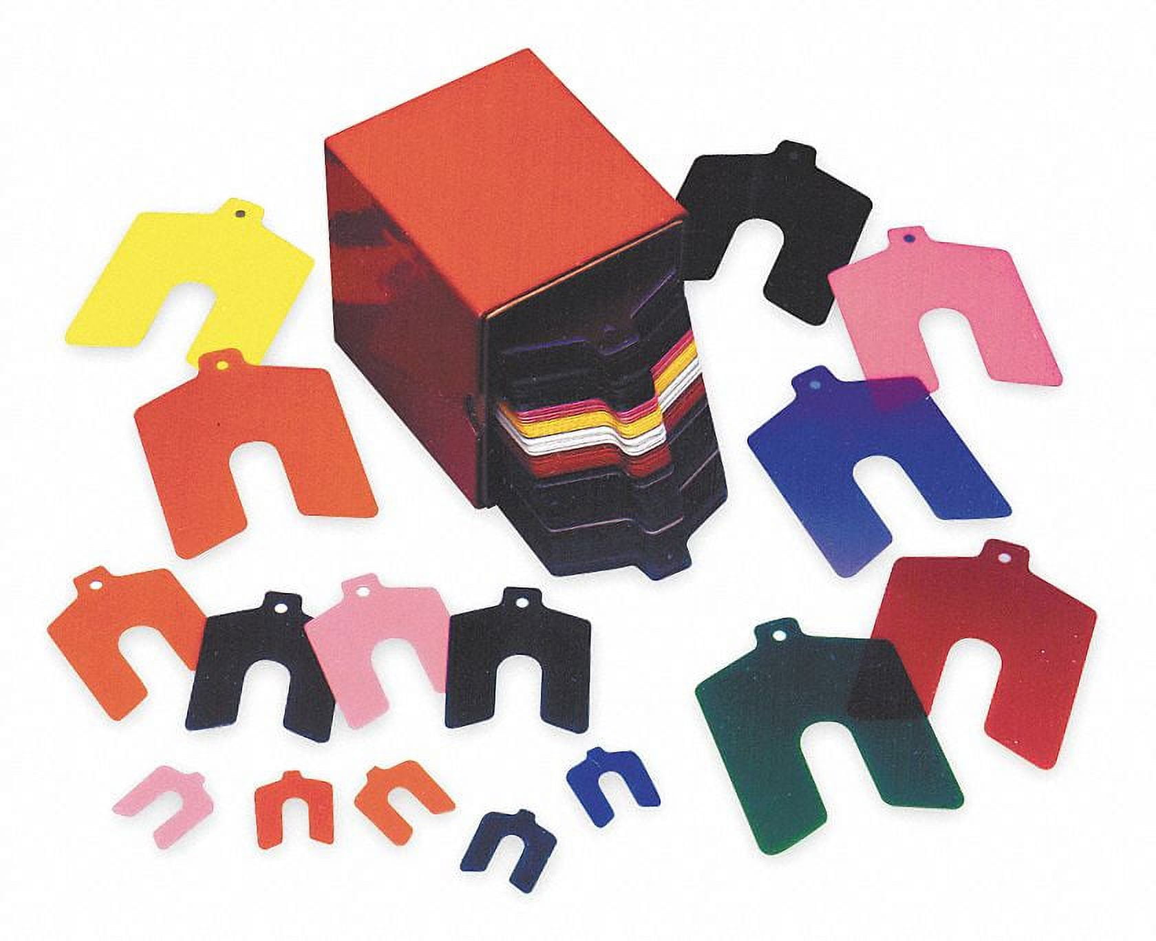 Precision Brand Slotted Shim Assortment,tabbed,170 pcs 42904 - Walmart.com