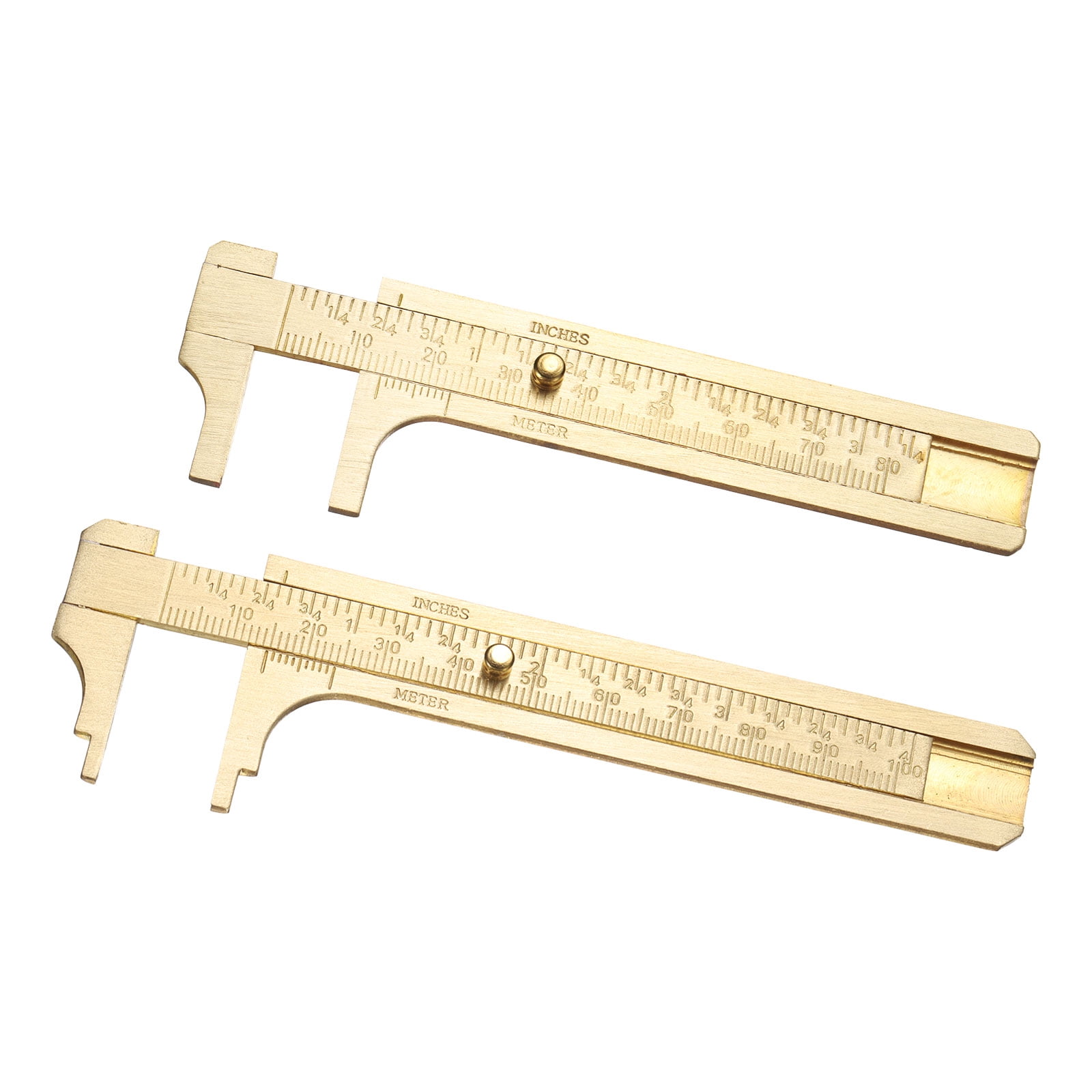 Precision Caliper Ruler 80/100mm Brass Sliding Gauge Caliper Ruler ...