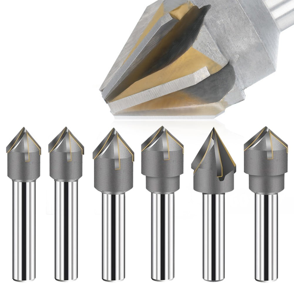 Precision Chamfer Milling Cutter 16 25mm Sizes Optimize Your Machining ...