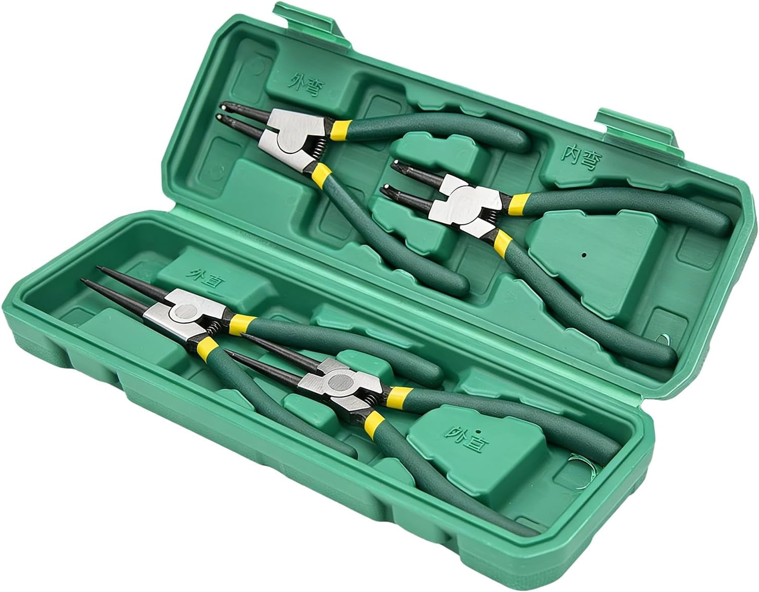 Precision Circlip Pliers, Internal External Spring Clamp, Spring-Loaded ...