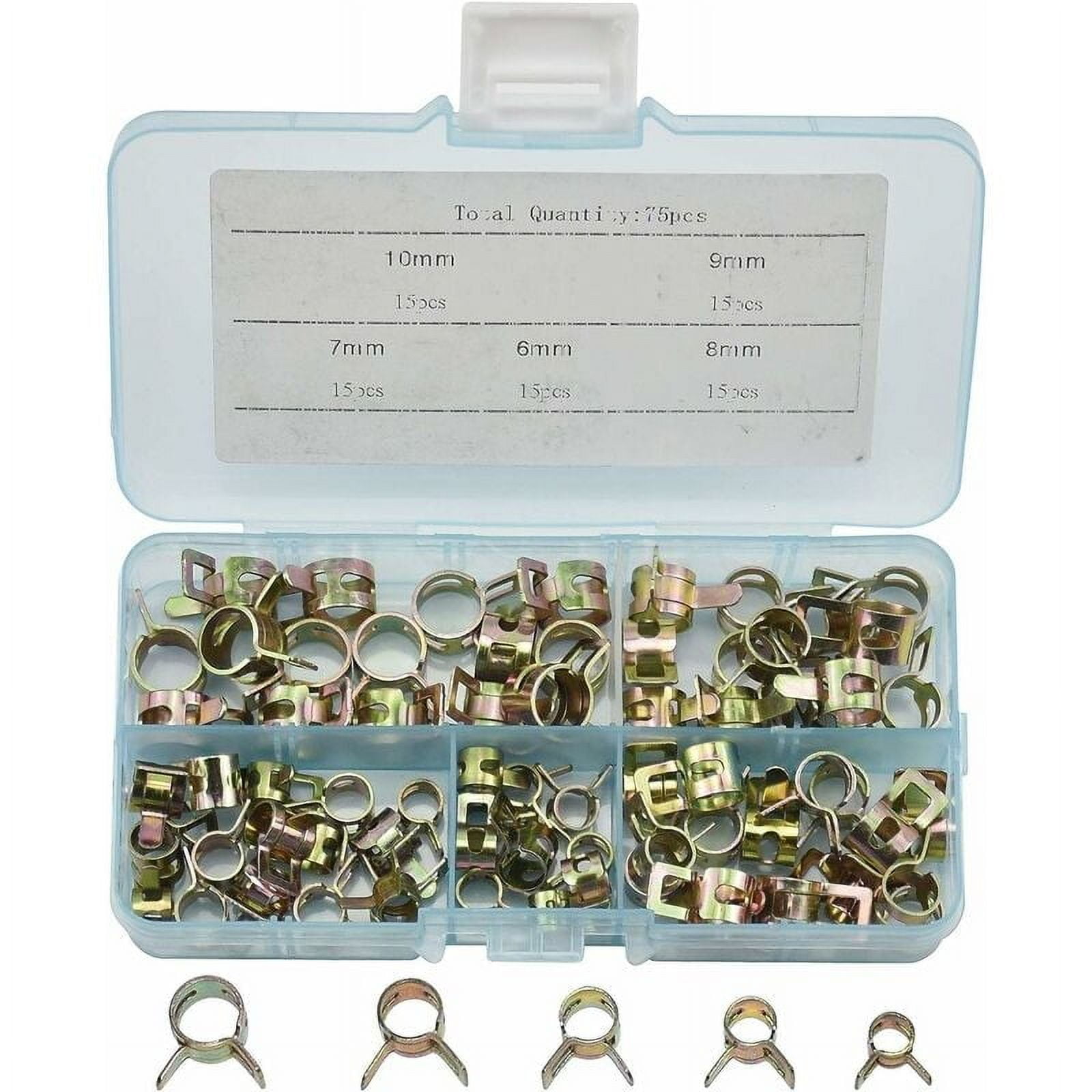 Precision Clamping: Fuel Line Spring Hose Clamp Assortment, Low ...