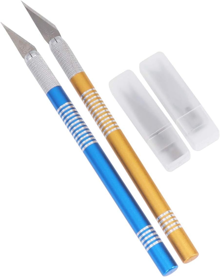 Precision Craft Knife Hobby Art Carving Tools Set, 2 Pack Graving ...