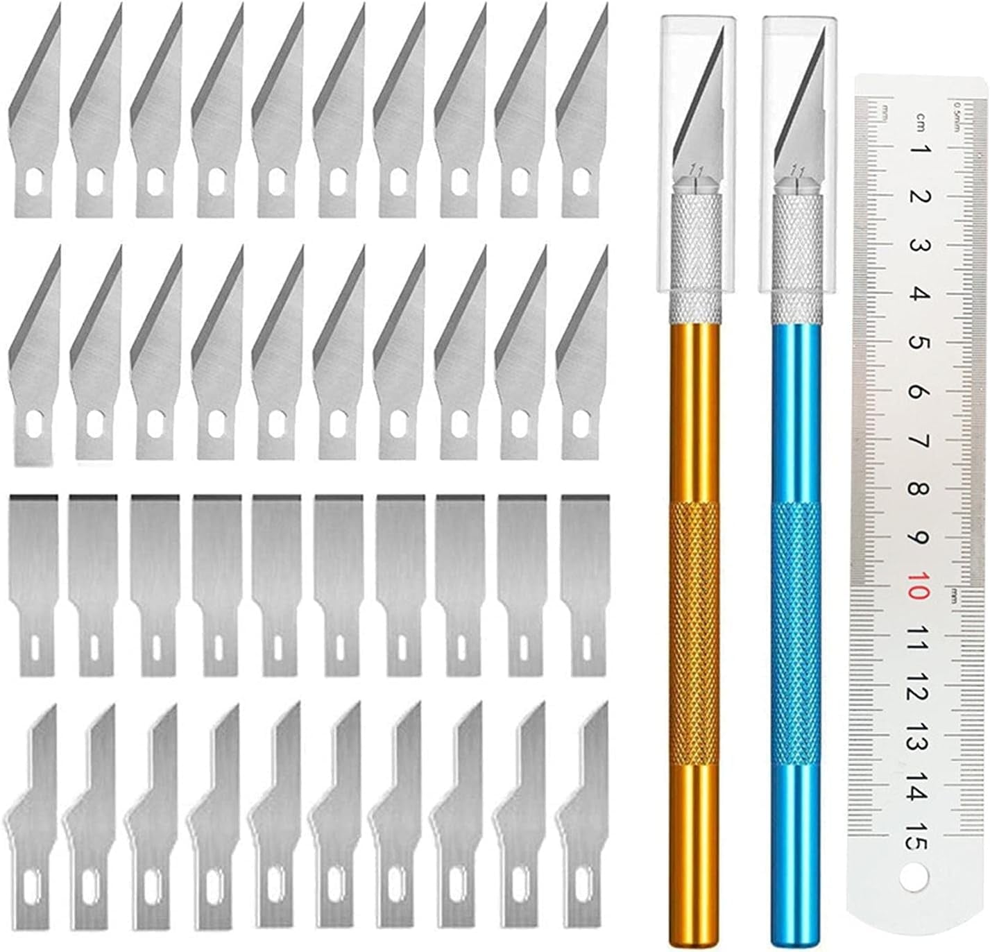 Precision Craft Knife Kit, Hobby Knife with Art Knife Blades, 2 Hobby ...