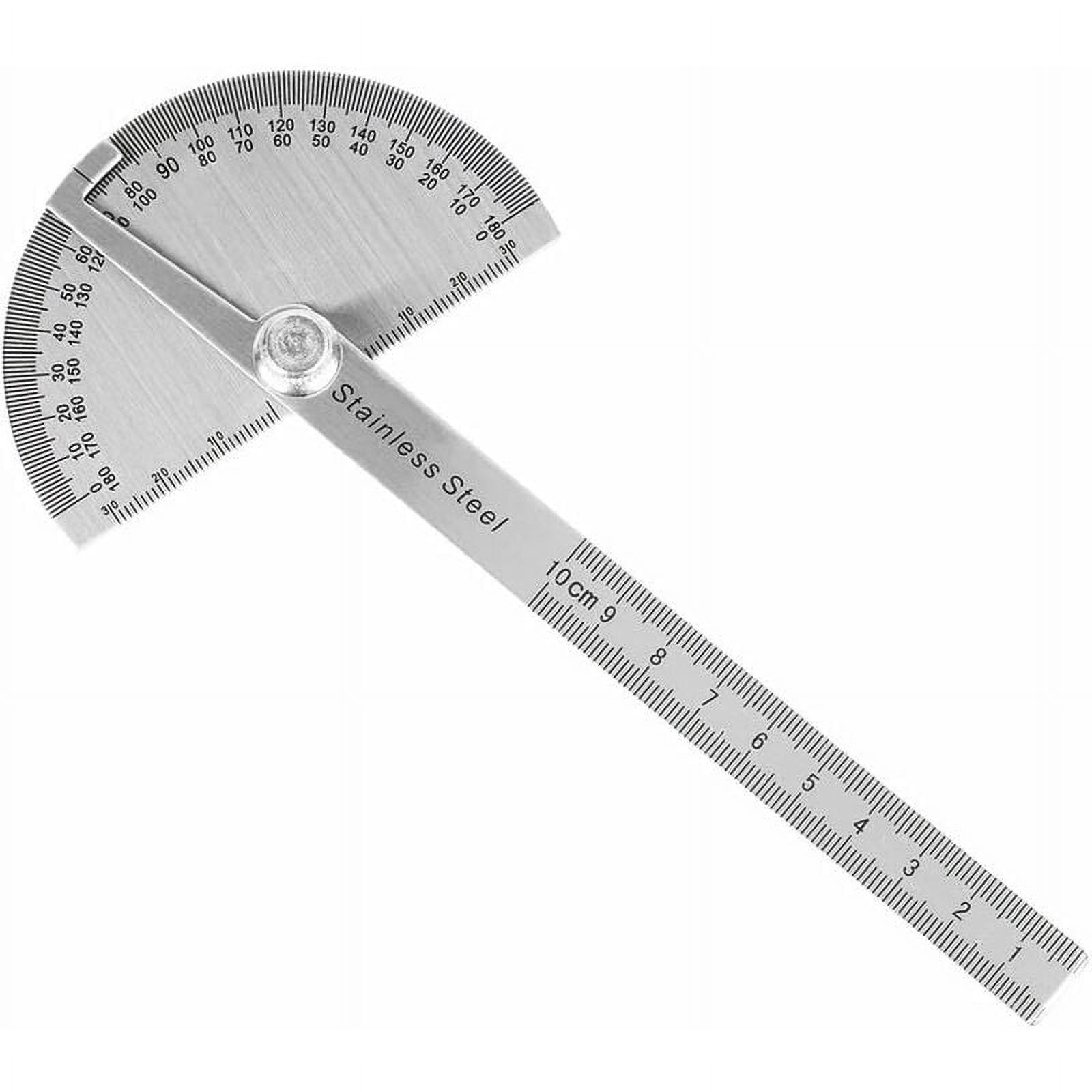 Precision Craftsmanship Tool, Sturdy Stainless Steel Protractor ...