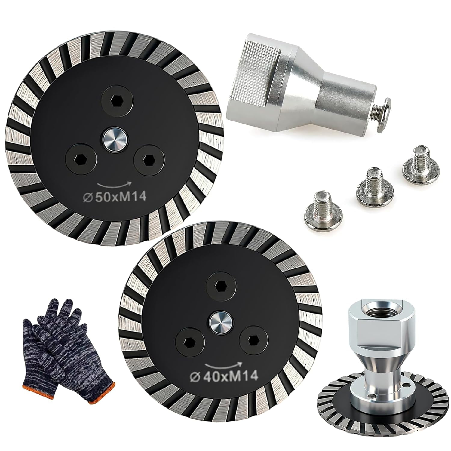 Precision Diamond Carving Wheel (40mm/50mm), 2026 Upgrade High-Density ...