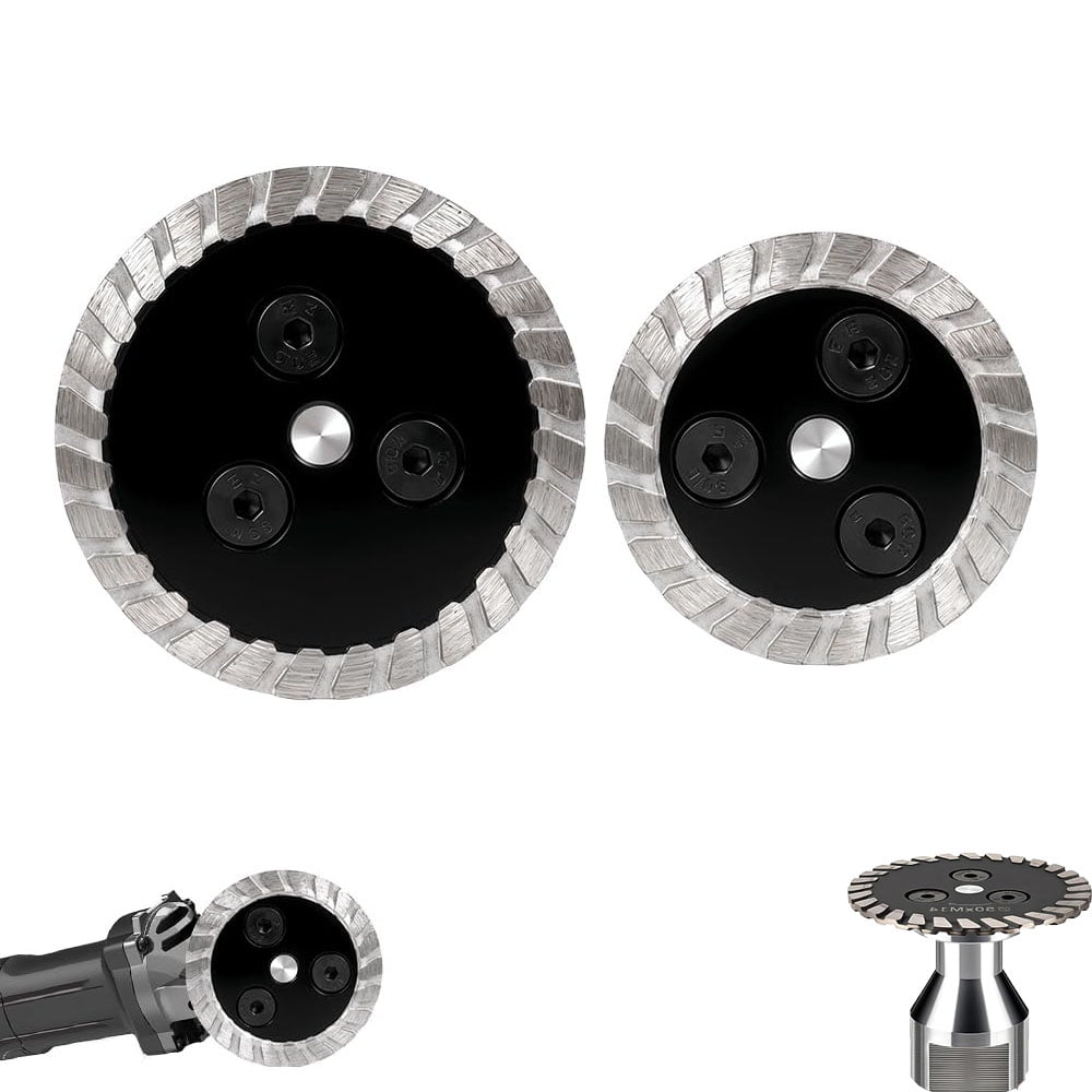Precision Diamond Carving Wheel, 40mm/50mm Blade with Removable Flange ...