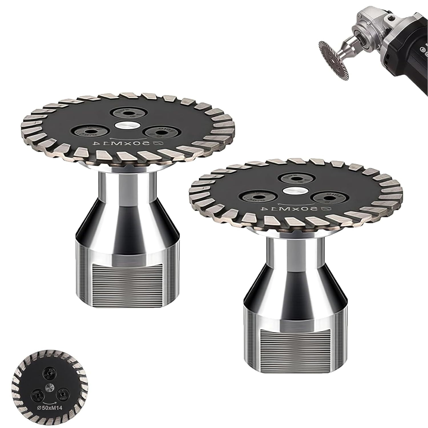 Precision Diamond Carving Wheel (40mm/50mm), High-Density Diamond Blade ...