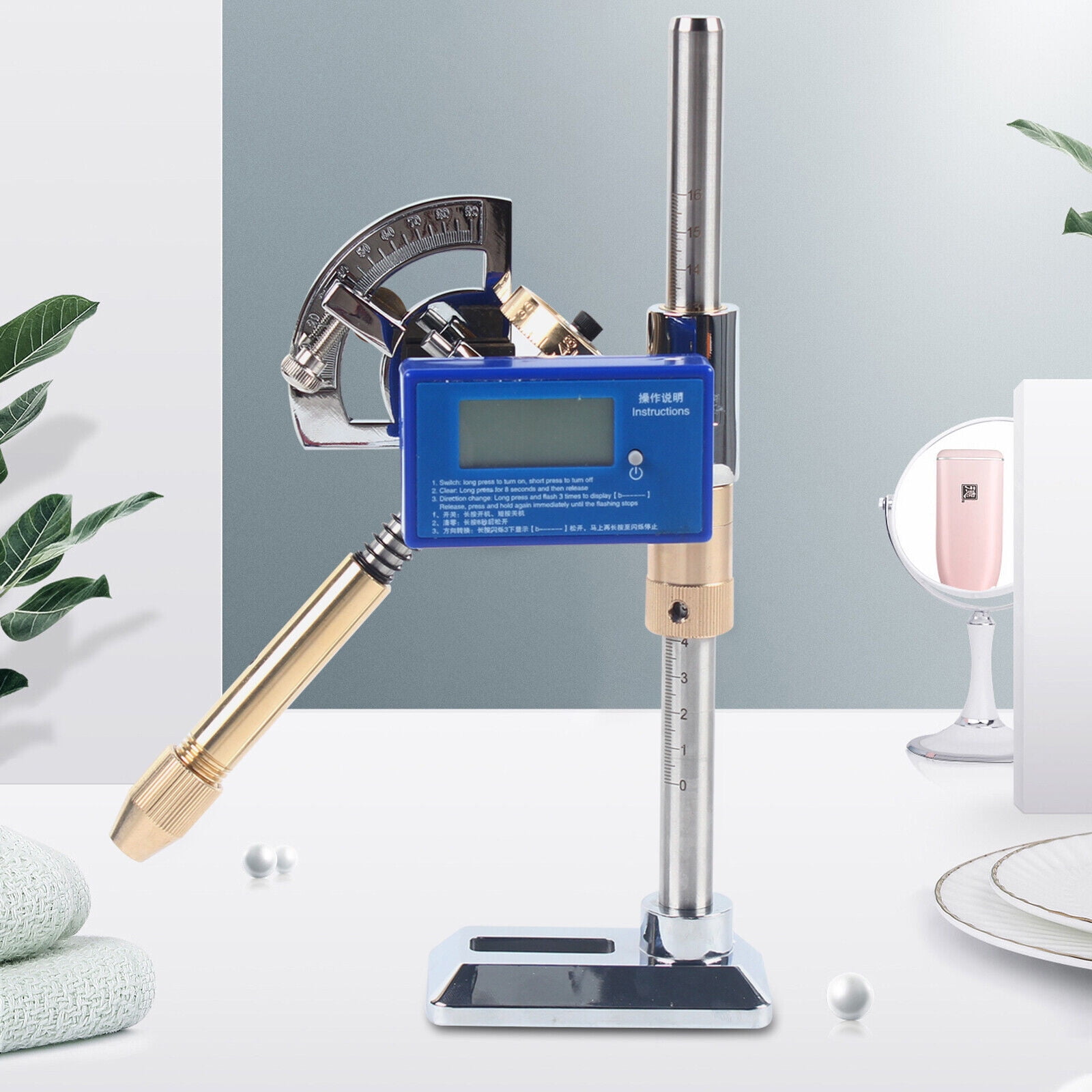 Precision Digital Angle Facet Manipulator for Gemstone Polishing – Dual ...