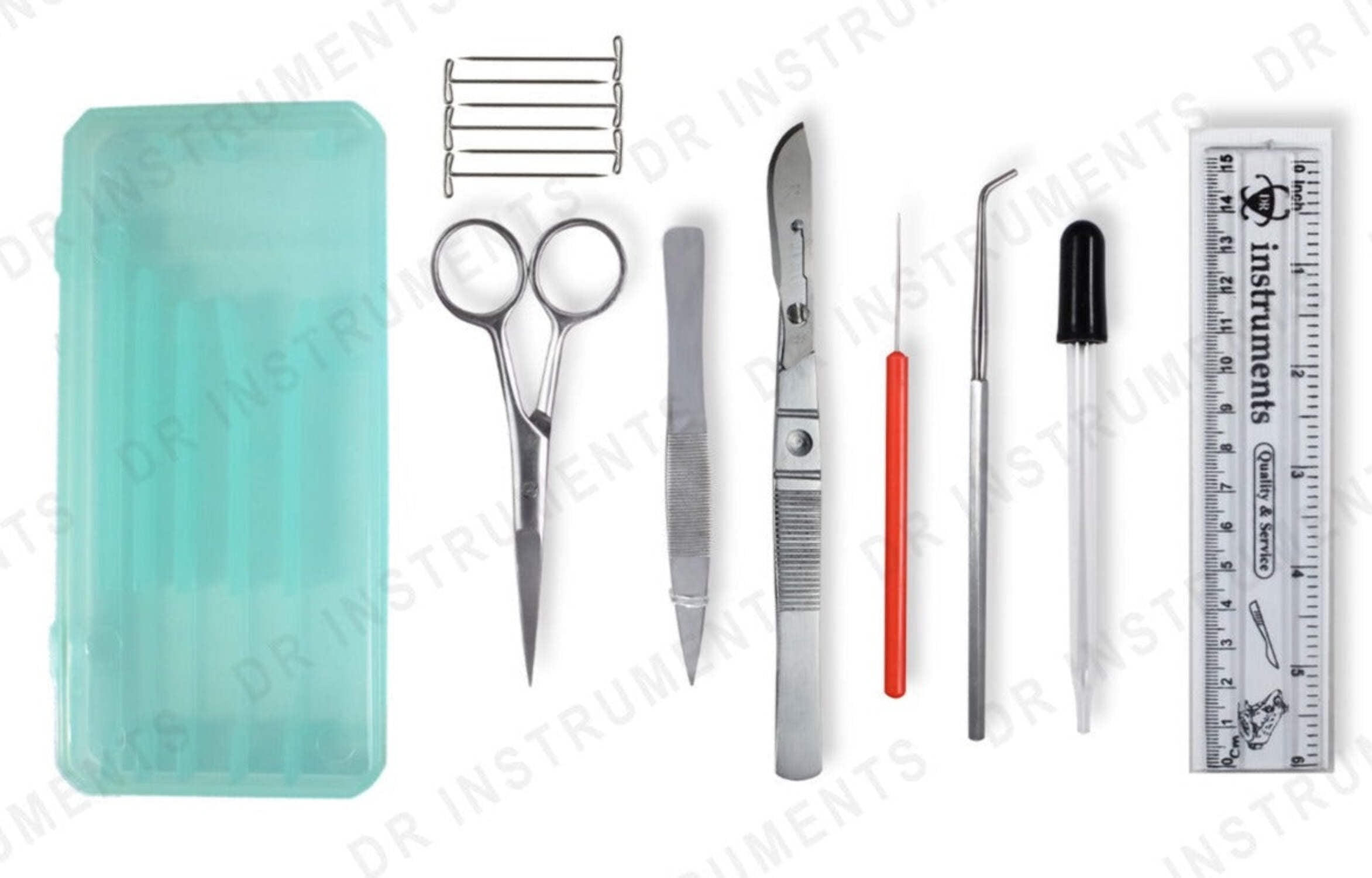 Precision Dissection Kit w/ T-pins - 61936PCT - Walmart Business Supplies