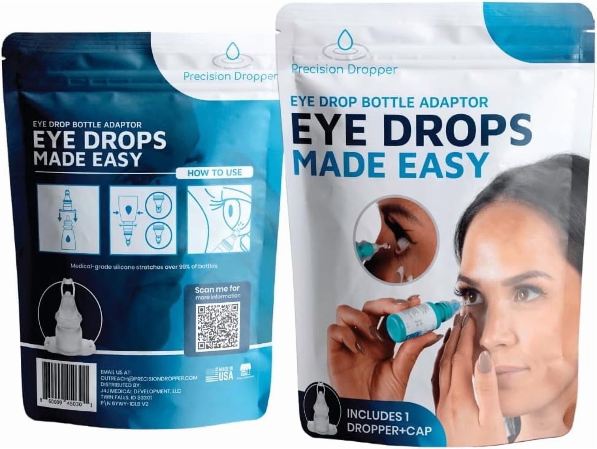 Precision Dropper - Eye Drop Adapter For Easy Delivery - Walmart.com
