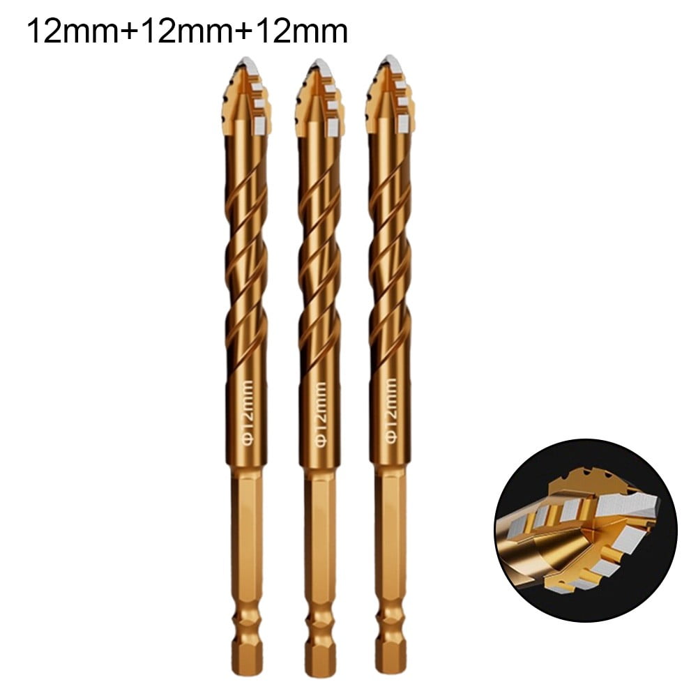 Precision Eccentric Drill Bits for Glass Tiles High Speed Rotation ...