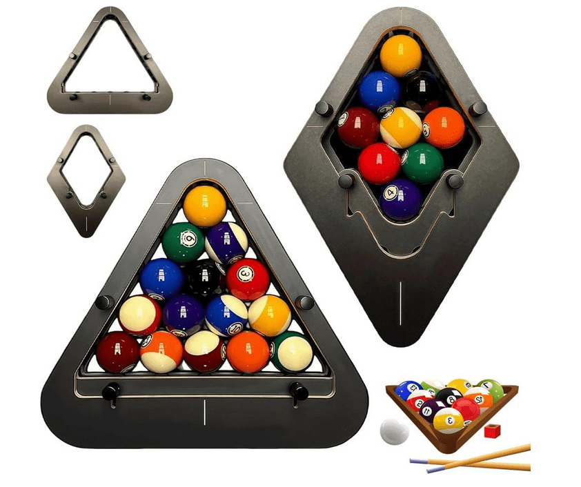 Precision-Engineered Professional Billiard Rack System That Eliminates ...