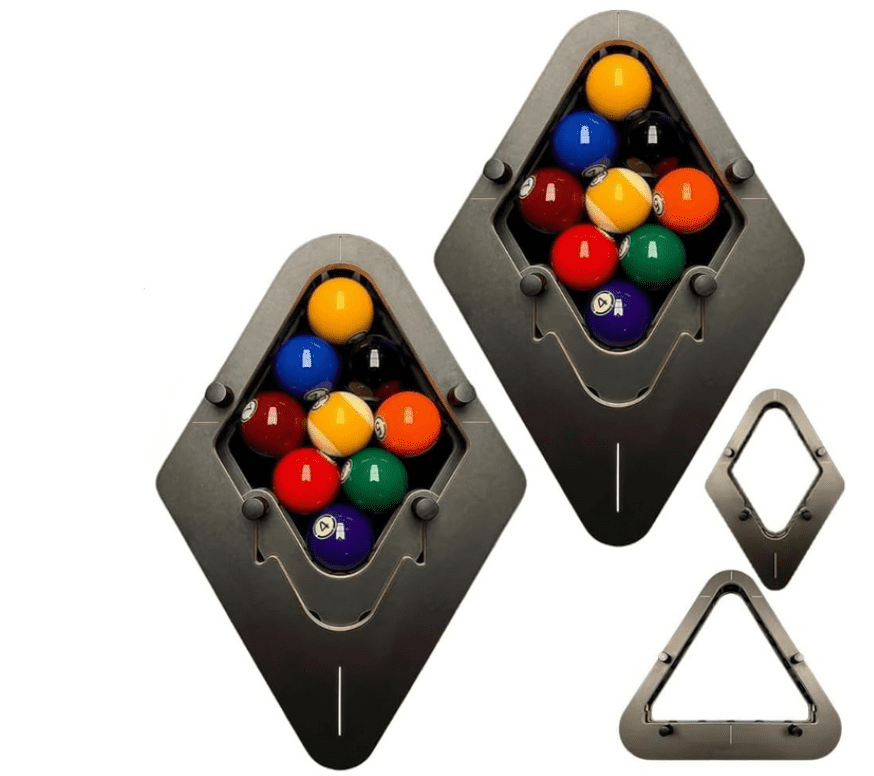 Precision-Engineered Professional Billiard Rack System That Eliminates ...